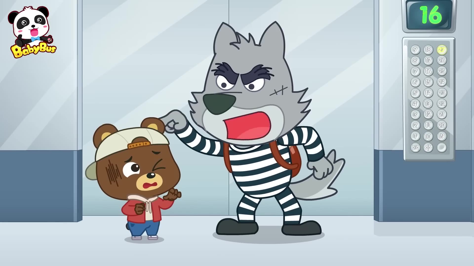 Dangerous Elevator | Police Cartoon | Safety Cartoon | Kids Cartoon ...