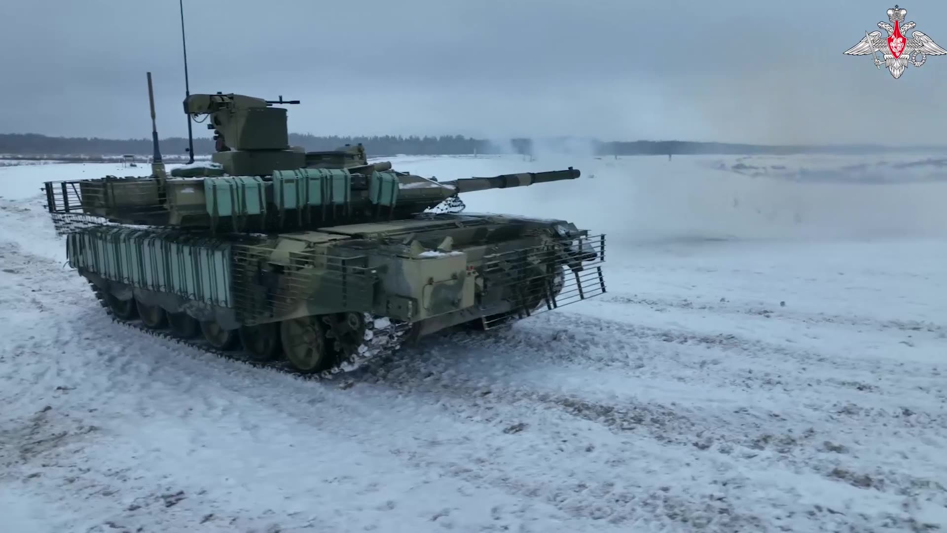 WAR IN UKRAINE: Russia Shows Its T-90M 'Breakthrough' Tanks Firing ...