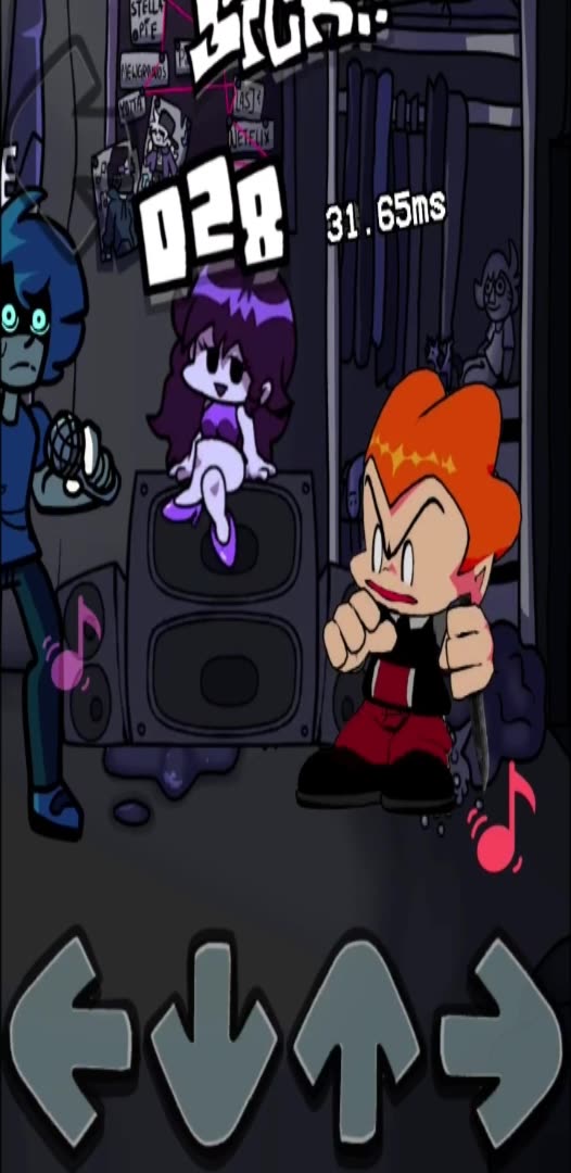 FNAF2 FNF Pico VS Rebecca #Shorts