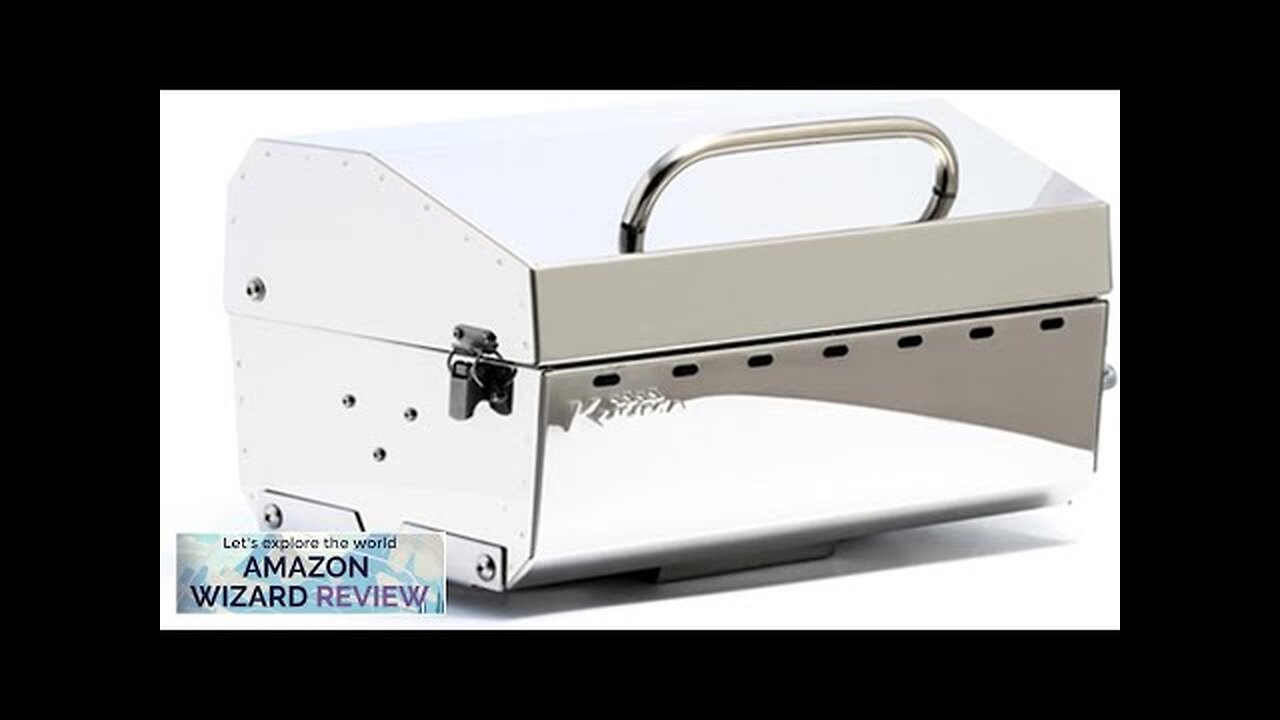 Camco Kuuma Stow N Go 125 Stainless Steel Gas Grill with Latch Review
