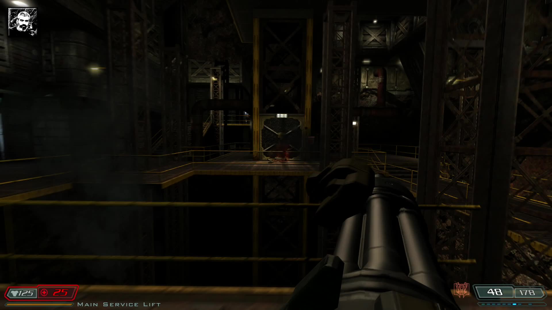 Doom 3 BFG - 4. Underground - Sector 2 - Mars City Service Sub-Level ...