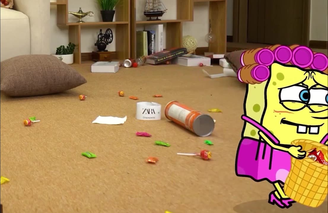 NOOO!!😱Mommy, BE CAREFUL!💥SpongeBob in REAL LIFE?!😳(Very SAD Story ...