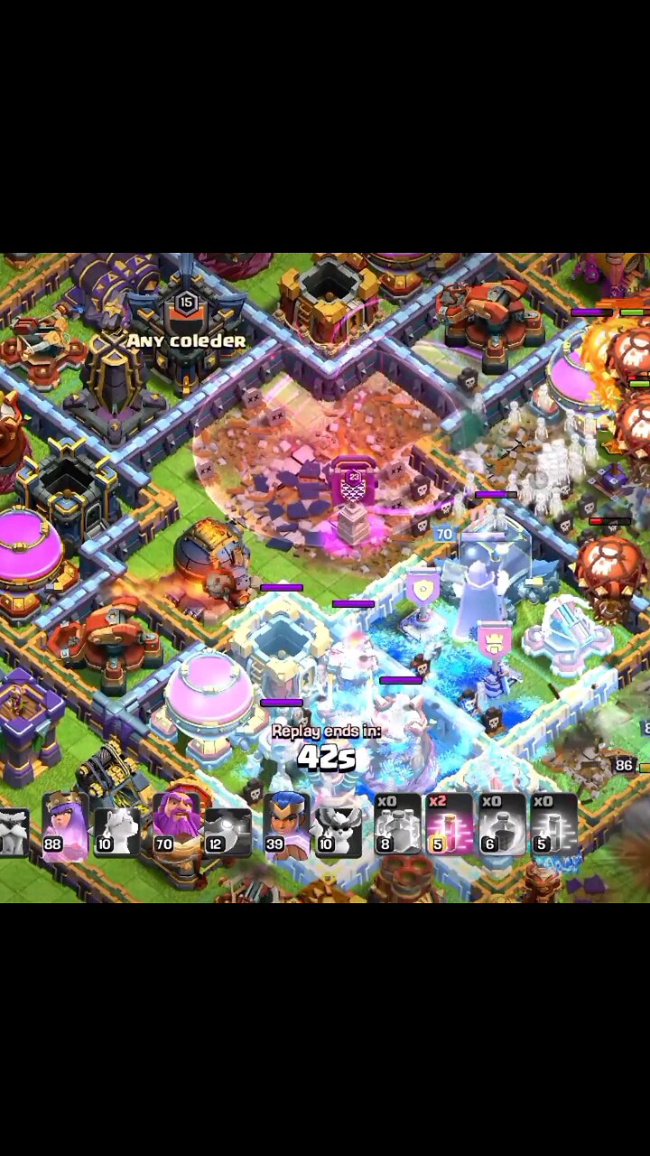 Ice Lava With Loon attack clash of clans