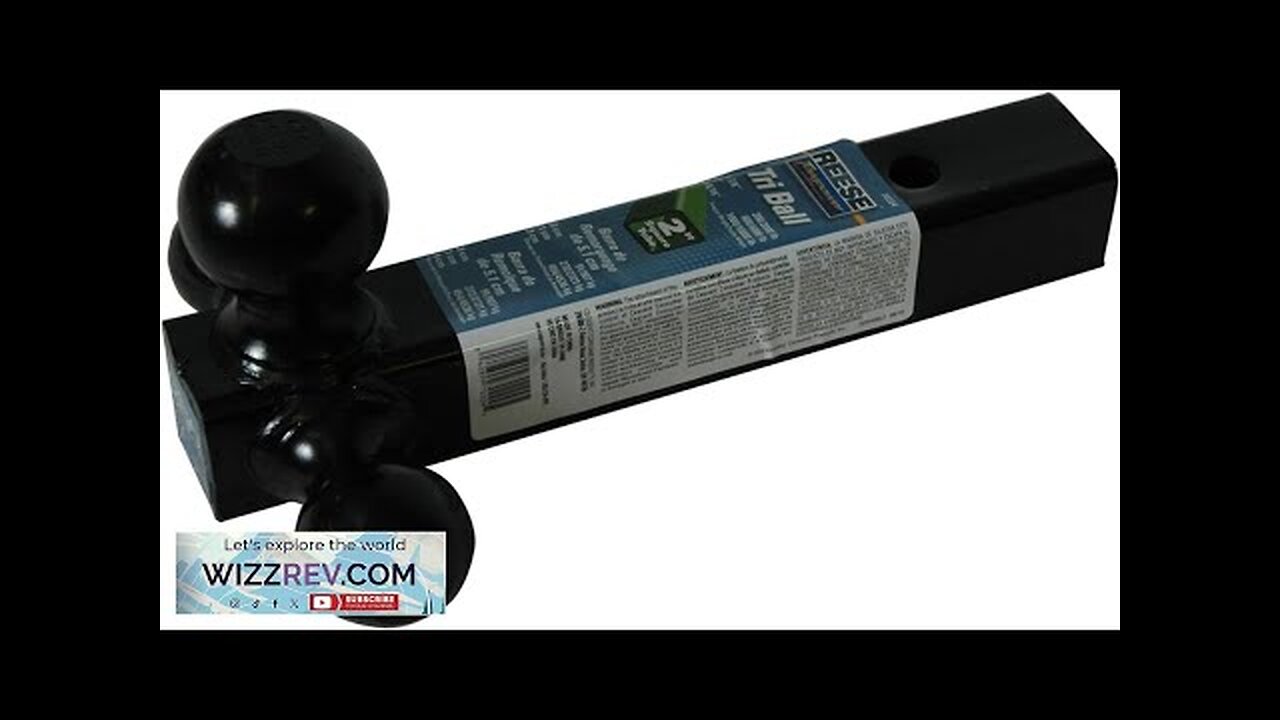 Reese Towpower 7022400 Black 2" Triple Ball Mount Review