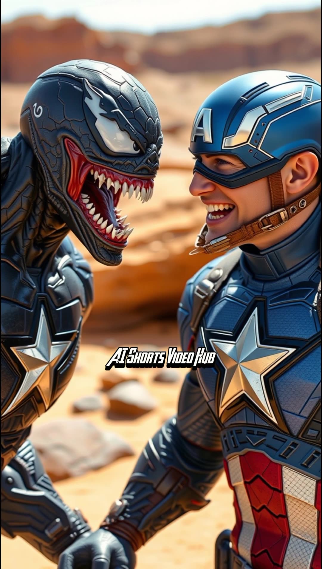 Spider-Man vs Venom vs Captain America: Epic Mud Escape Challenge! 🕷️💥🇺🇸"