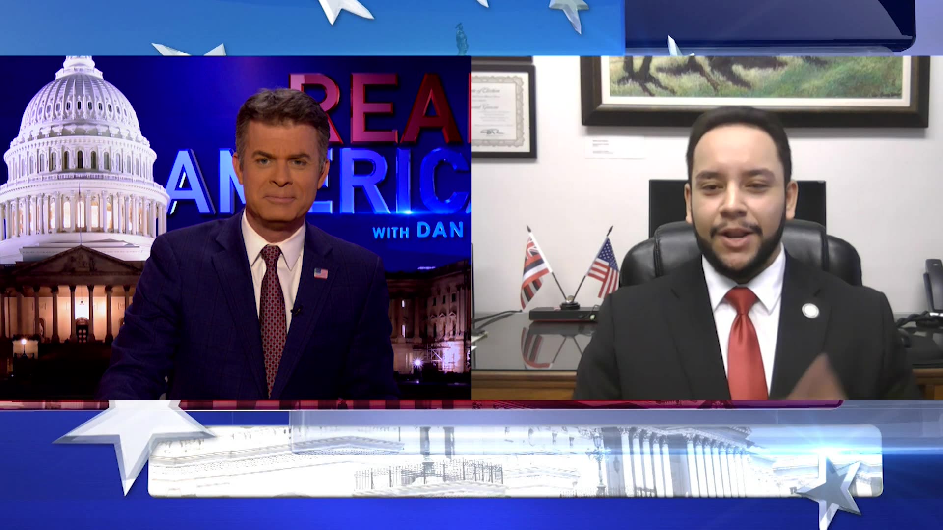 REAL AMERICA -- Dan Ball W/ HI Rep. Diamond Garcia, Latest Update On ...
