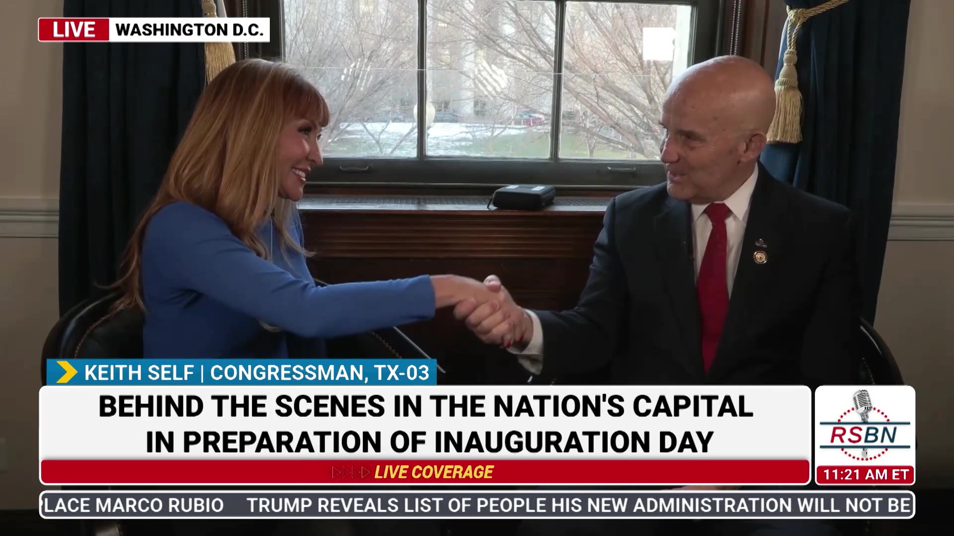 FULL INTERVIEW: Keith Self Interview with RSBN During Pre-Inauguration ...