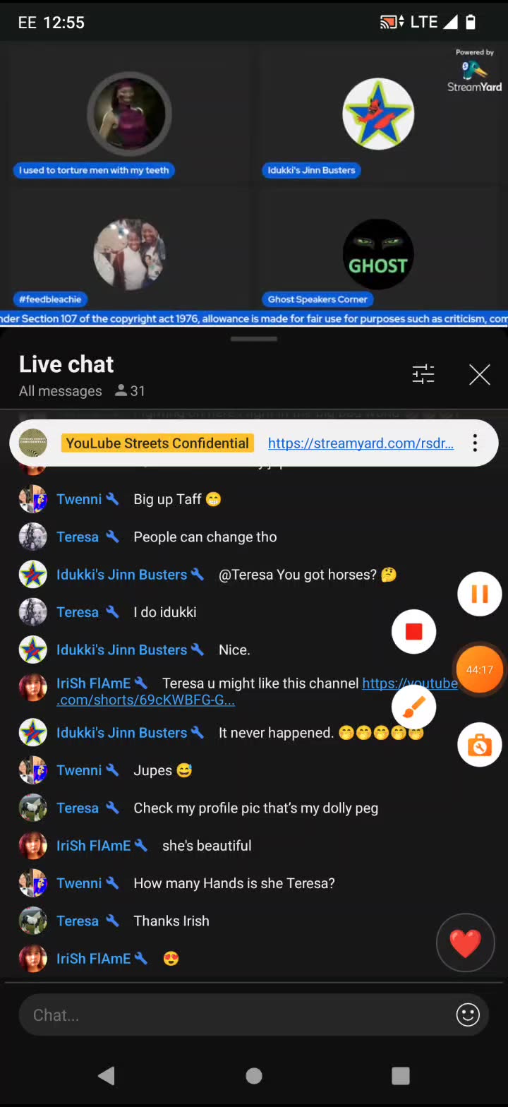 Ghost Speakers Corner on YouLube Streets Confidential nonce/paedophile/abuser troll channel