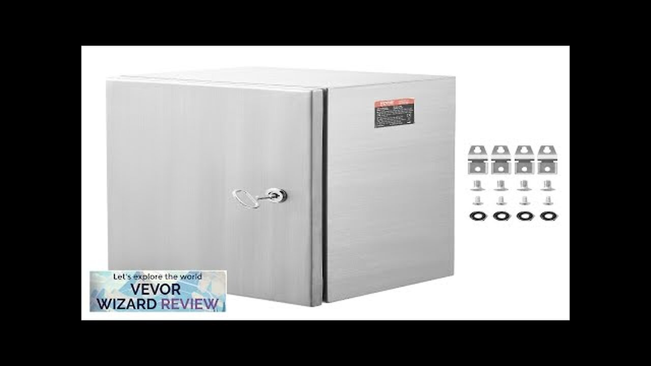 VEVOR Steel Electrical Box 16"x 12"x 10" 304 Stainless Steel Electrical Enclosure Review