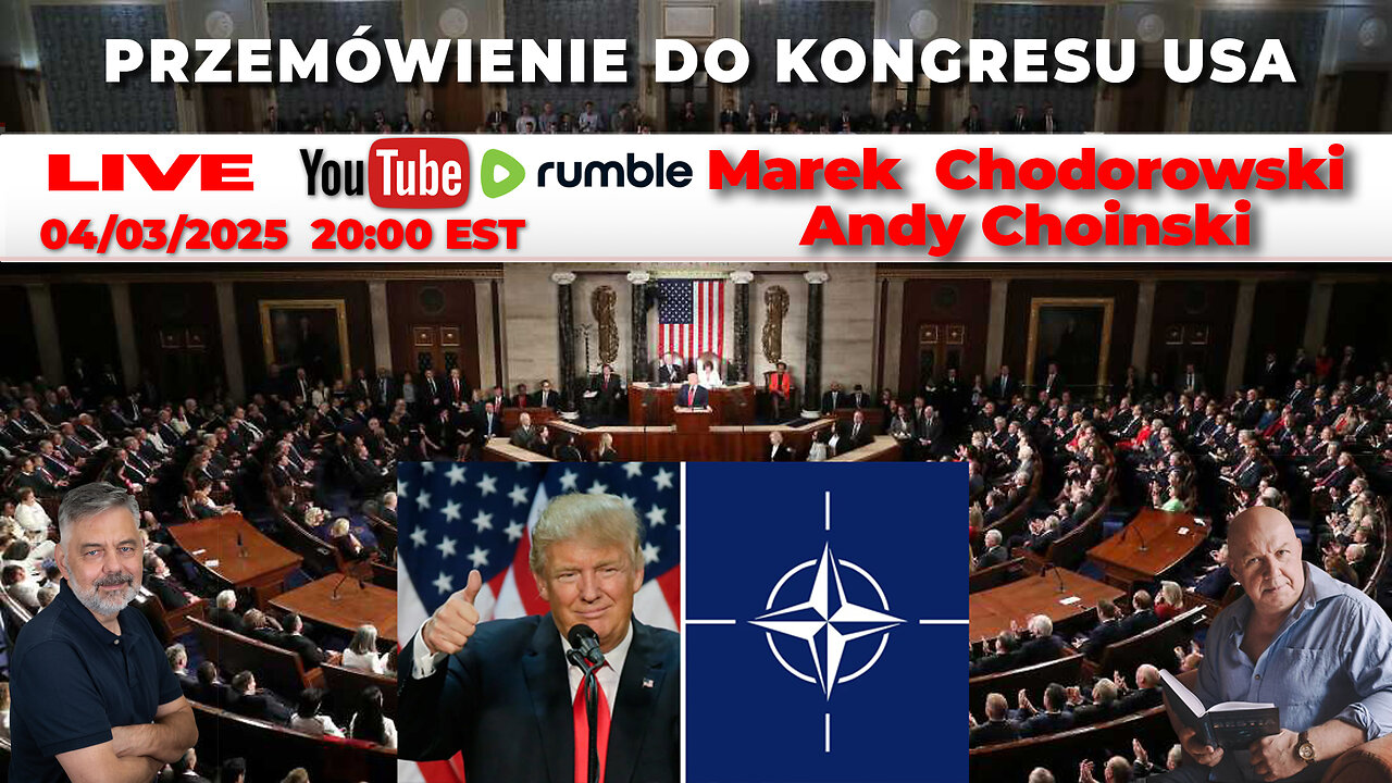 🔴04/03/25 LIVE |Marek Chodorowski Andy Choinski | PRZEMÓWIENIE ...