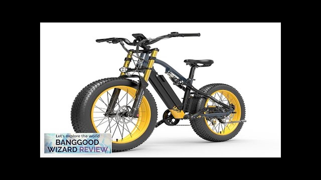 USA DIRECT LANKELEISI RV700 16Ah 48V 1000W Electric Bicycle 26inch ...