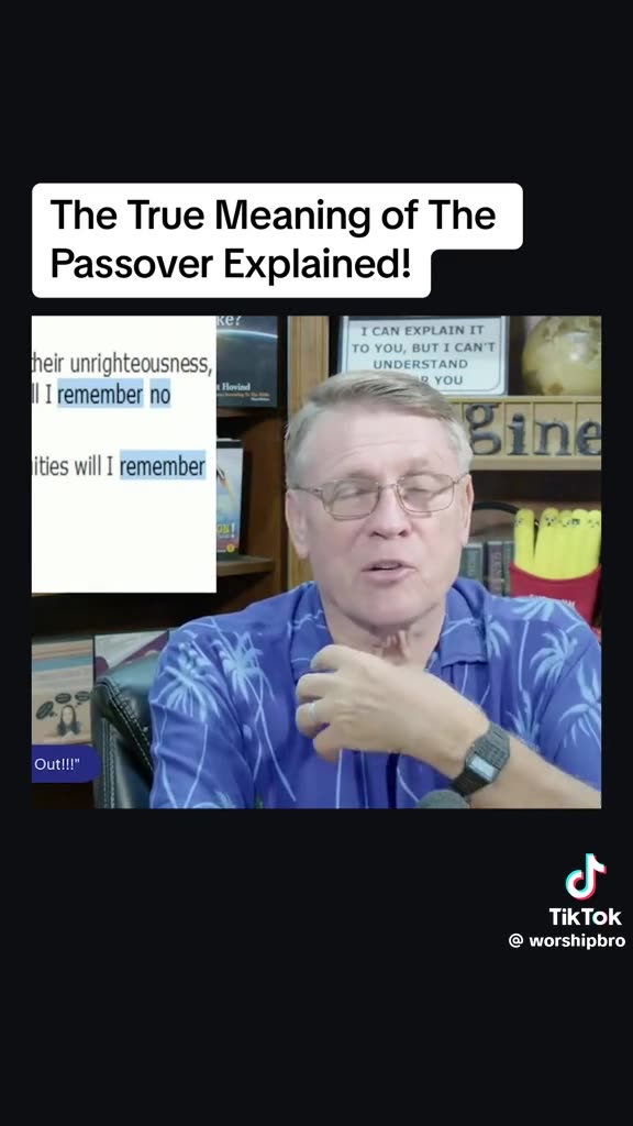 The True Meaning of The Passover Explained!