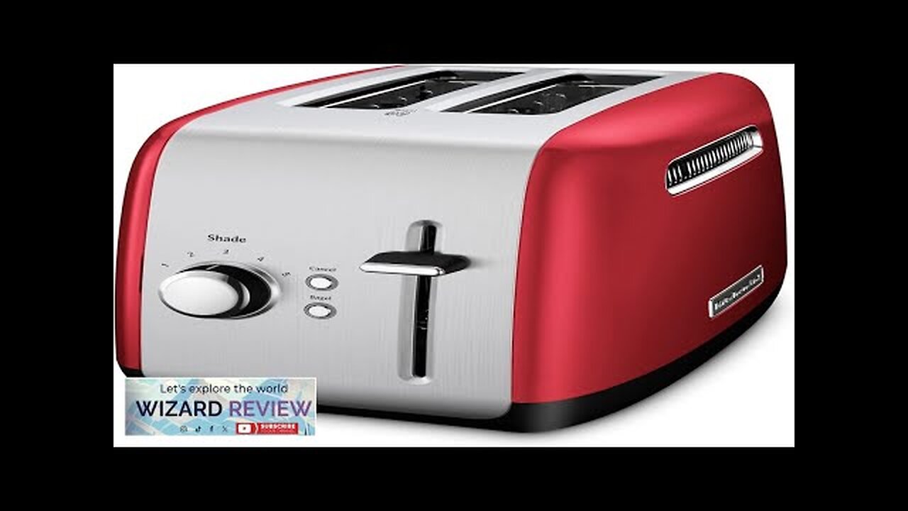 KitchenAid KMT2115ER Toaster with Manual High-Lift Lever Empire Red 2 ...