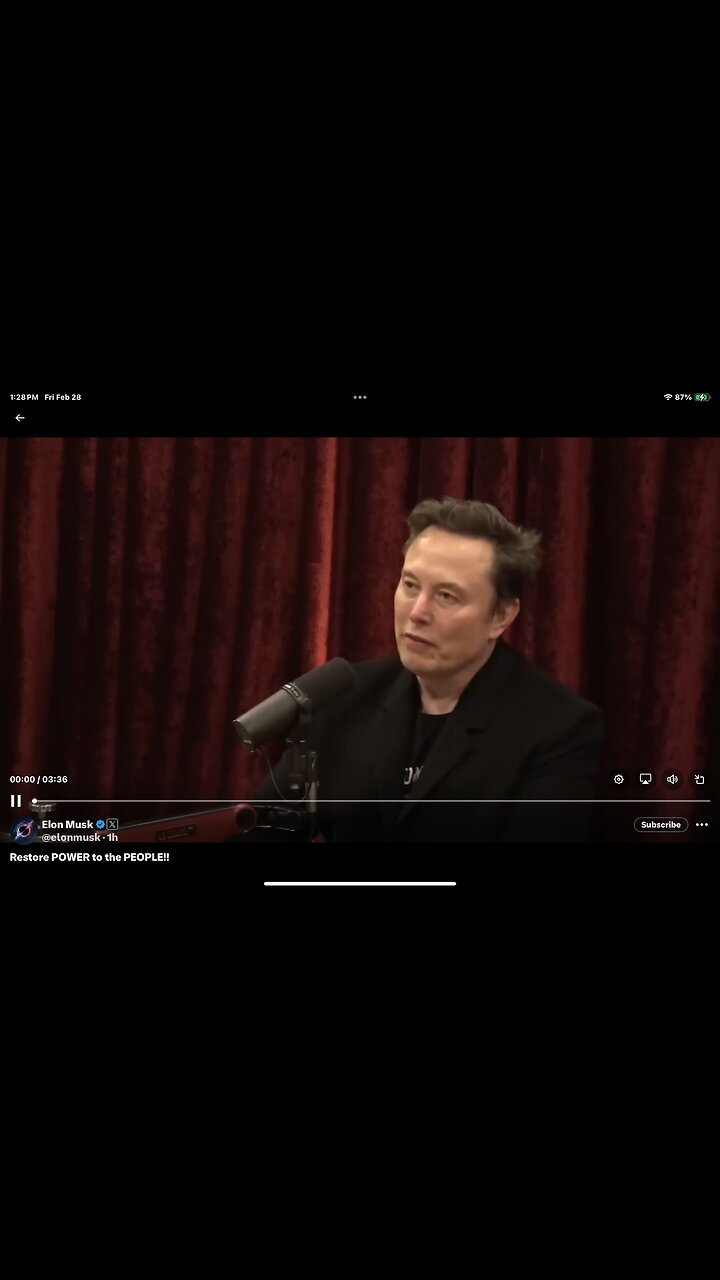 Elon on JRE (Clip)