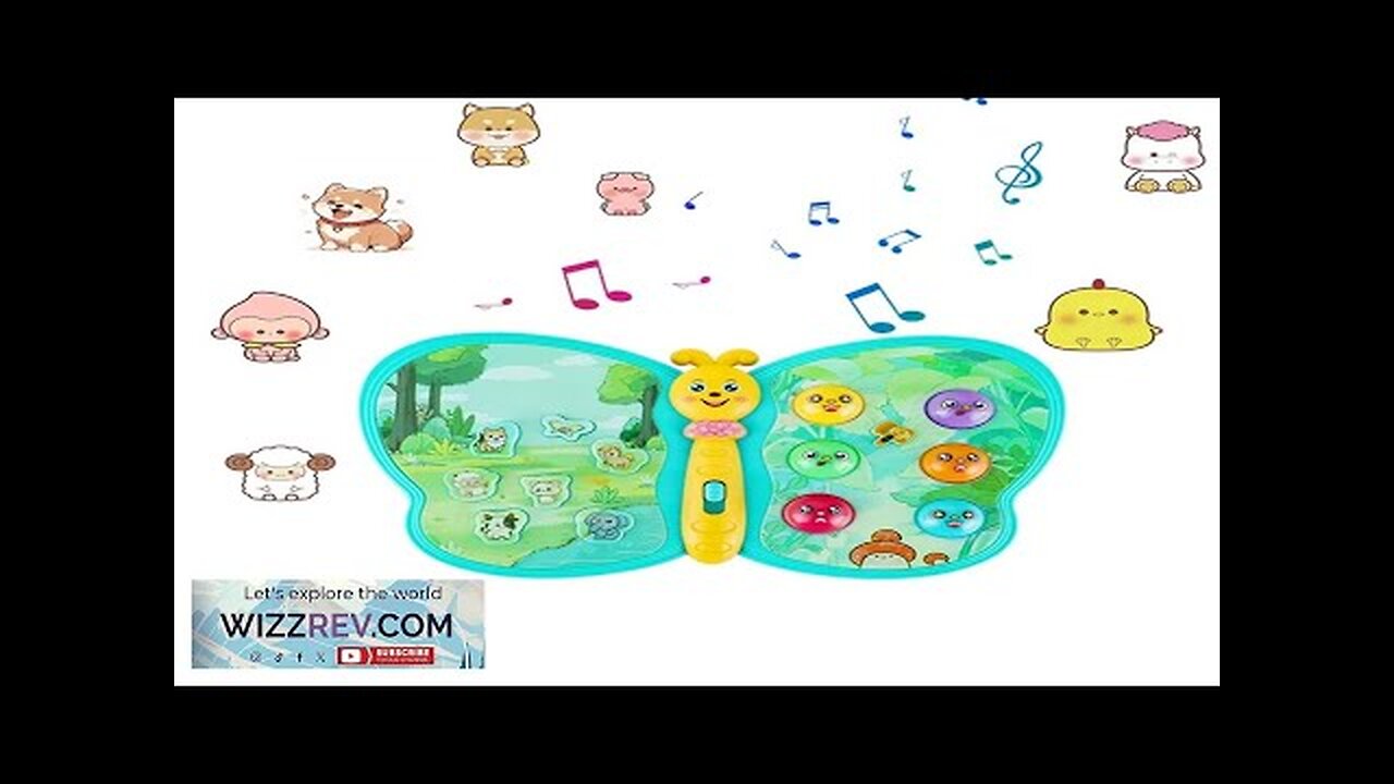 Multifunctional Electric Interactive Musical Moth Toddlers Baby ...