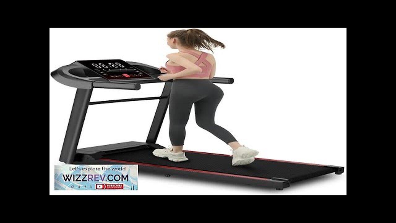 Treadmill 7.5 MPH Quiet Treadmill for Home Use with Shock Absorption16 ...
