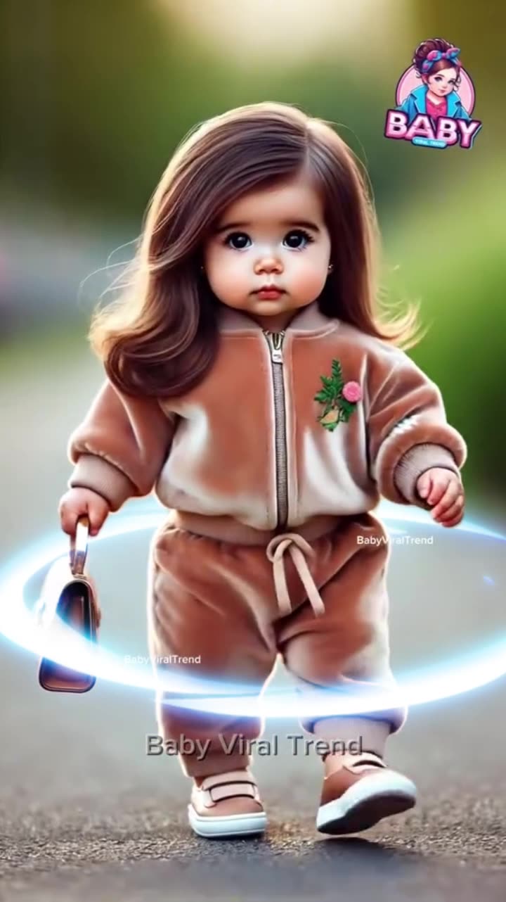 Cute baby model walking ️ ️ #viral