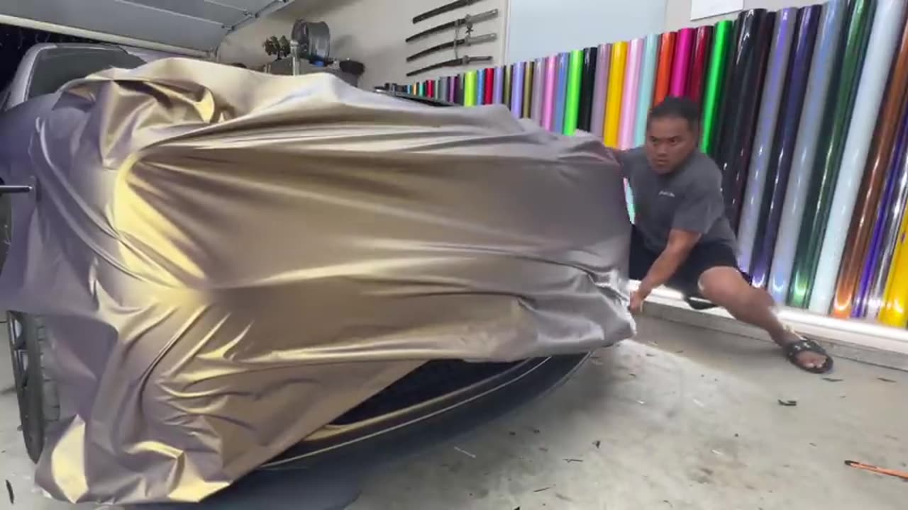 SHADOW GOLD Challenger Hellcat ASMR Wrap Guide _ The Hardest Parts In ...