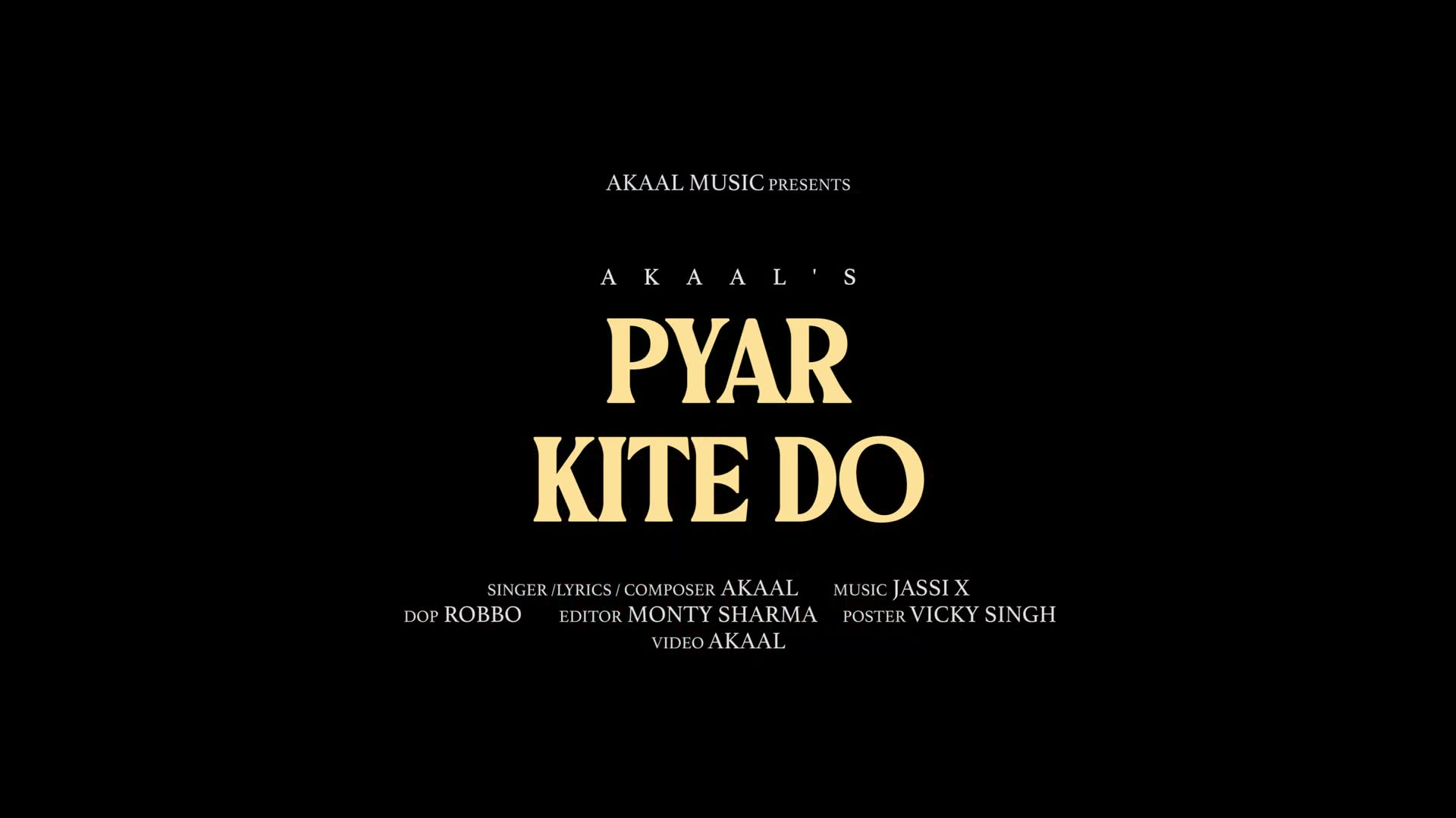 PYAR KITE DO (FULL VIDEO) AKAAL || JASSI X || NEW PUNJABI SONG 2025