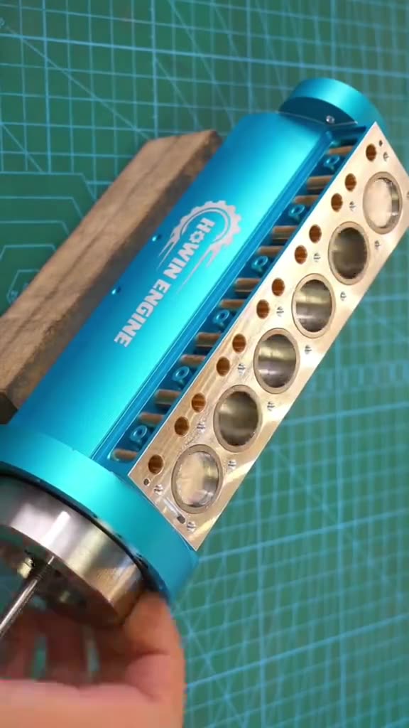 Assembling & Running A Miniature INLINE 6 Engine - part 01 #building # ...