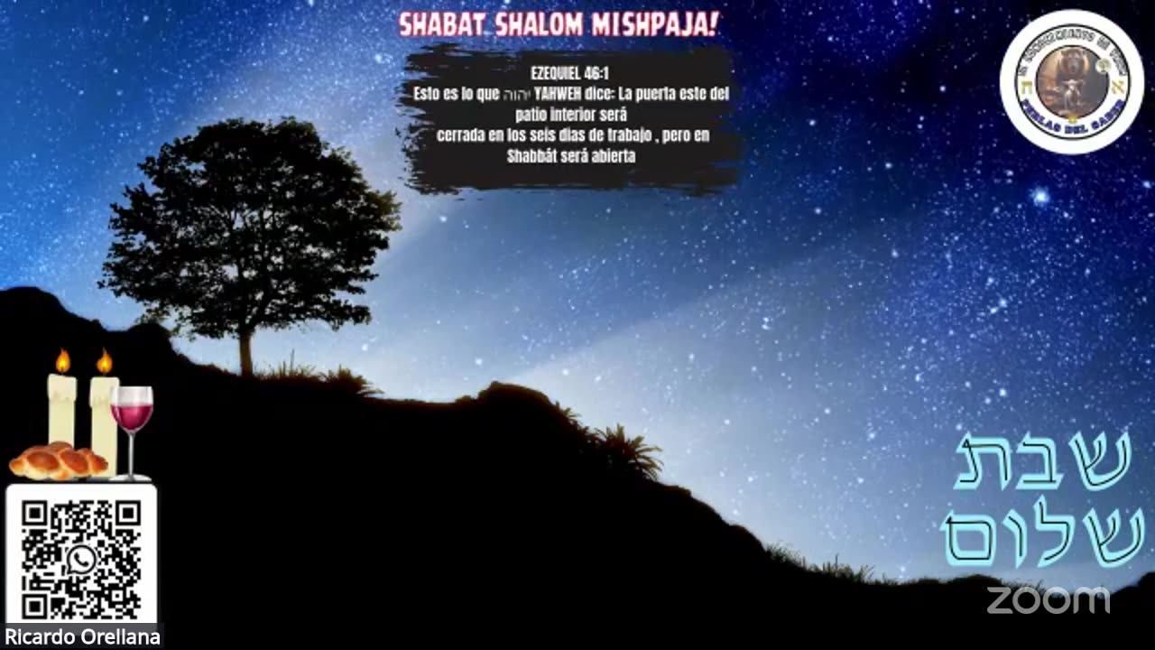 APERTUDA DE SHABAT CON PERLAS DEL SABER - PARASHAT #20 "TETZAVE" (MANDARAS)