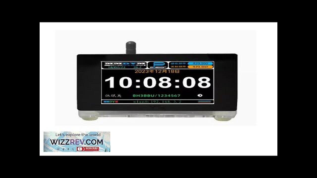TZT Geassembled MMDVM T 11W Simplex Hotspot with 3.5 Inch Color Screen ...