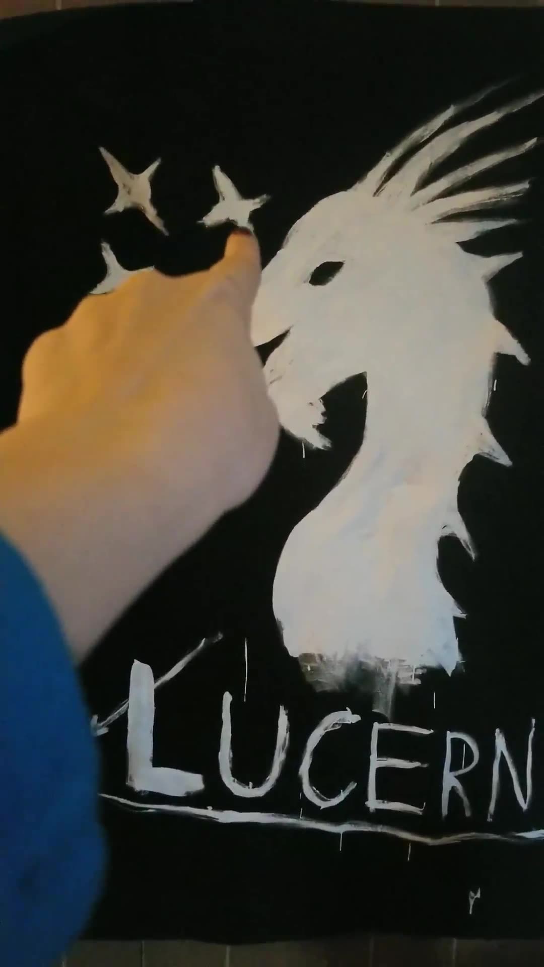 My Lucerian war flag