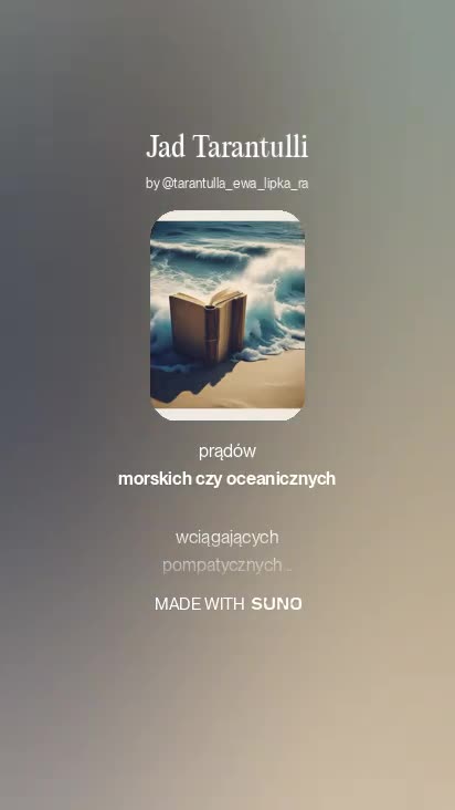 2a - Jad Tarantulli - tekst Ewa Lipka, śpiew i muzyka SI/AL 🎵 - 28.02.2025