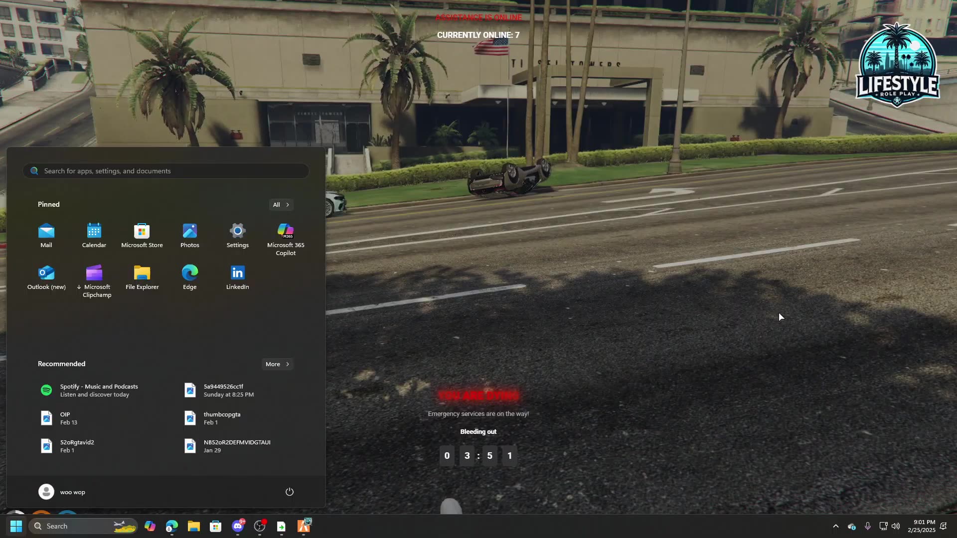 Stackswopo - *aura* 02-25-25 FULL KICK LIVE STREAM