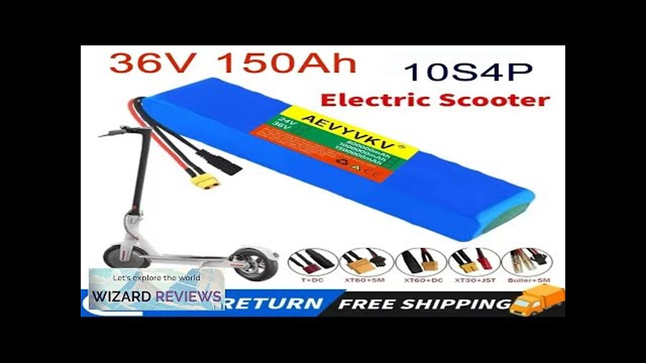 Genuine 36V 10s4p Battery Packs Rechargeable Lithium Ion Battery for ...