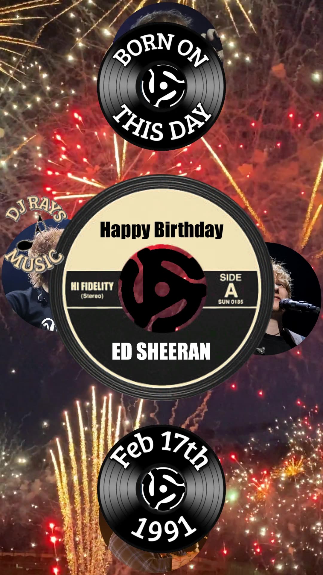 HAPPY BIRTHDAY ED SHEERAN
