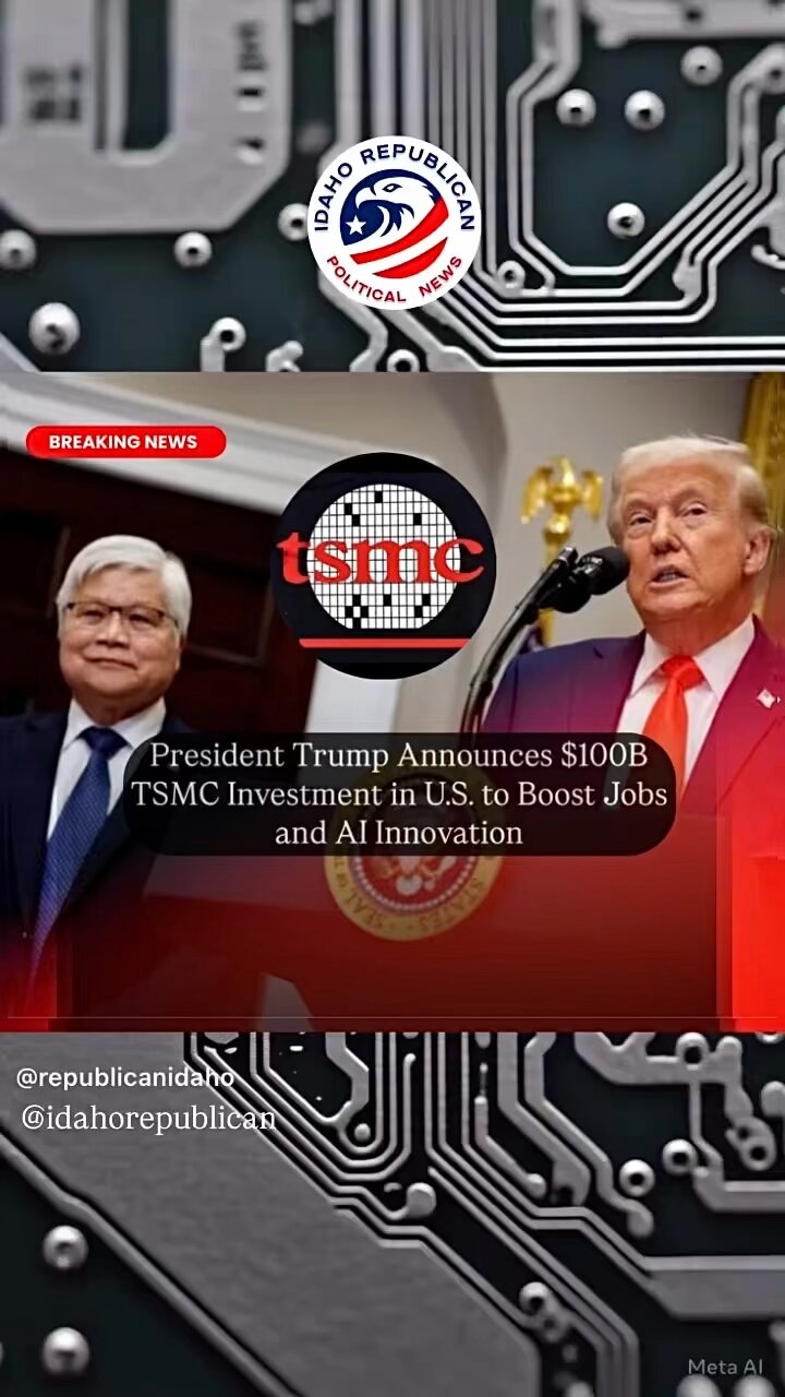President Trump Announces TSMC will Invest into US
