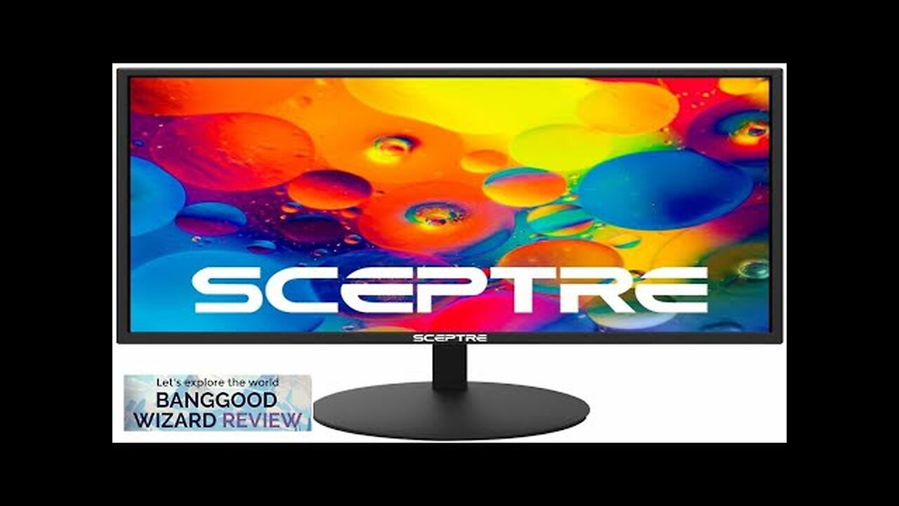 Sceptre 27 inch 1080P LED Monitor 99% sRGB 2X HDM VGA Build-In Review