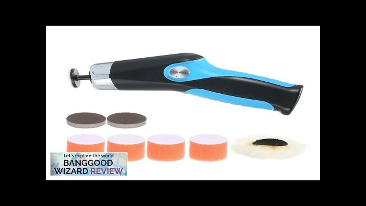 60W 8500RPM Mini Car Polishing Machine Variable Speed Polisher Electric ...