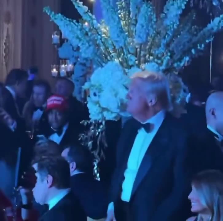 President Donald J. Trump shows off his Trump dance moves.