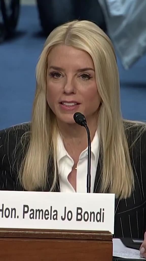 Senator asks Trump AG pick Pam Bondi if Biden won 2020 election