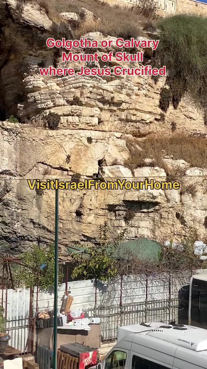 Golgotha or Calvary: Mount of Skull Where Jesus Was Crucified ️😇