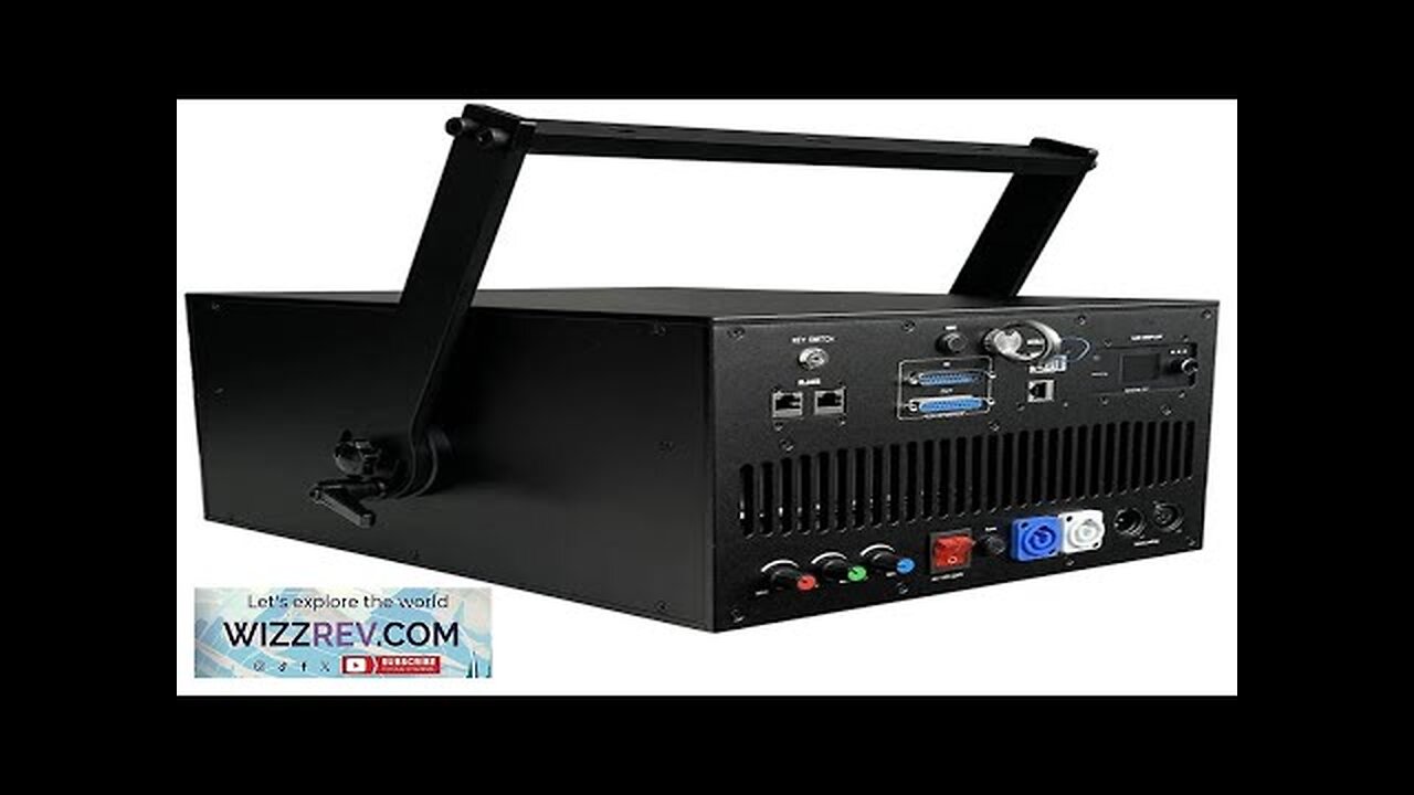 30W RGB Laser Light ILDA DMX Animation Beam Scanner Stage Laser ...