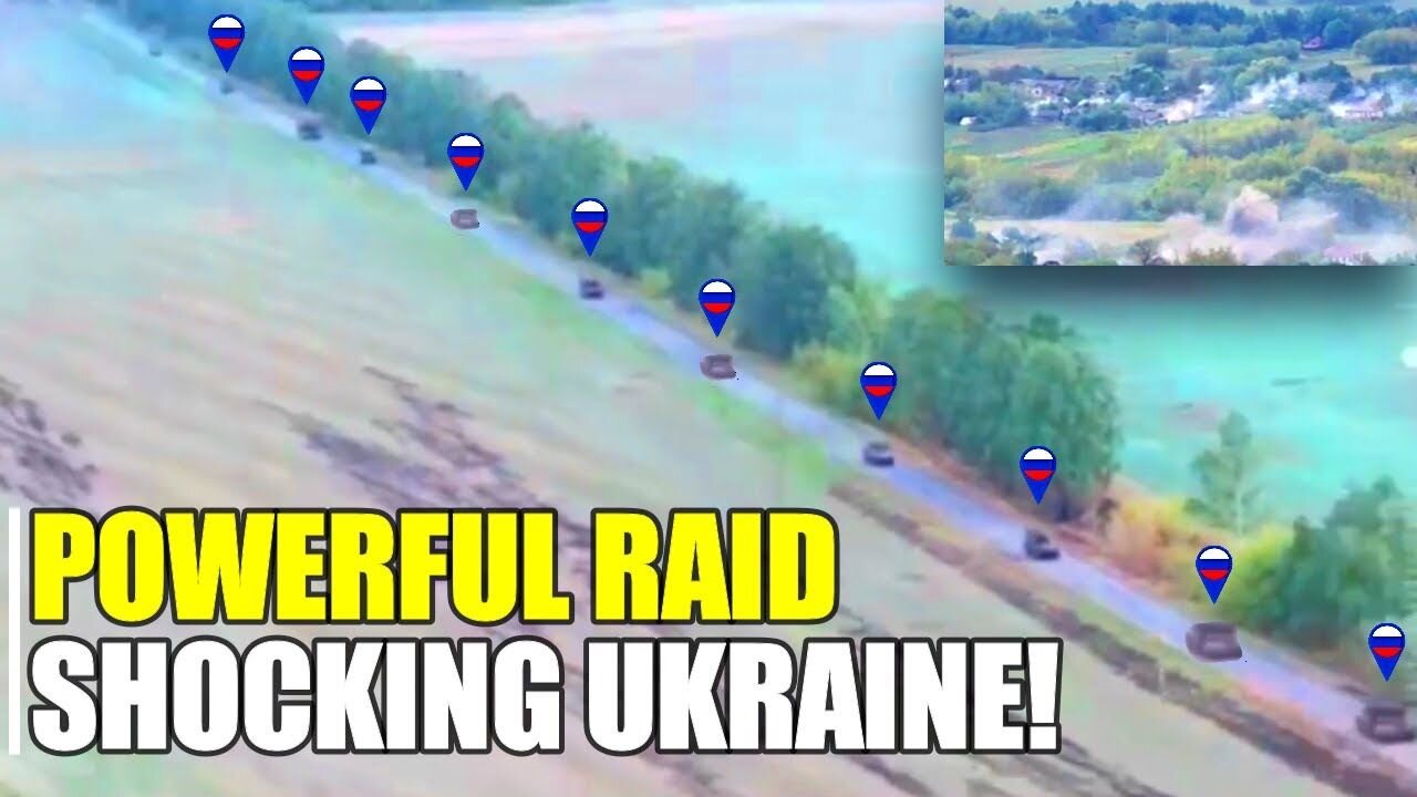 SURPRISE! Large Russian armor column storms and liberates Snagost at ...