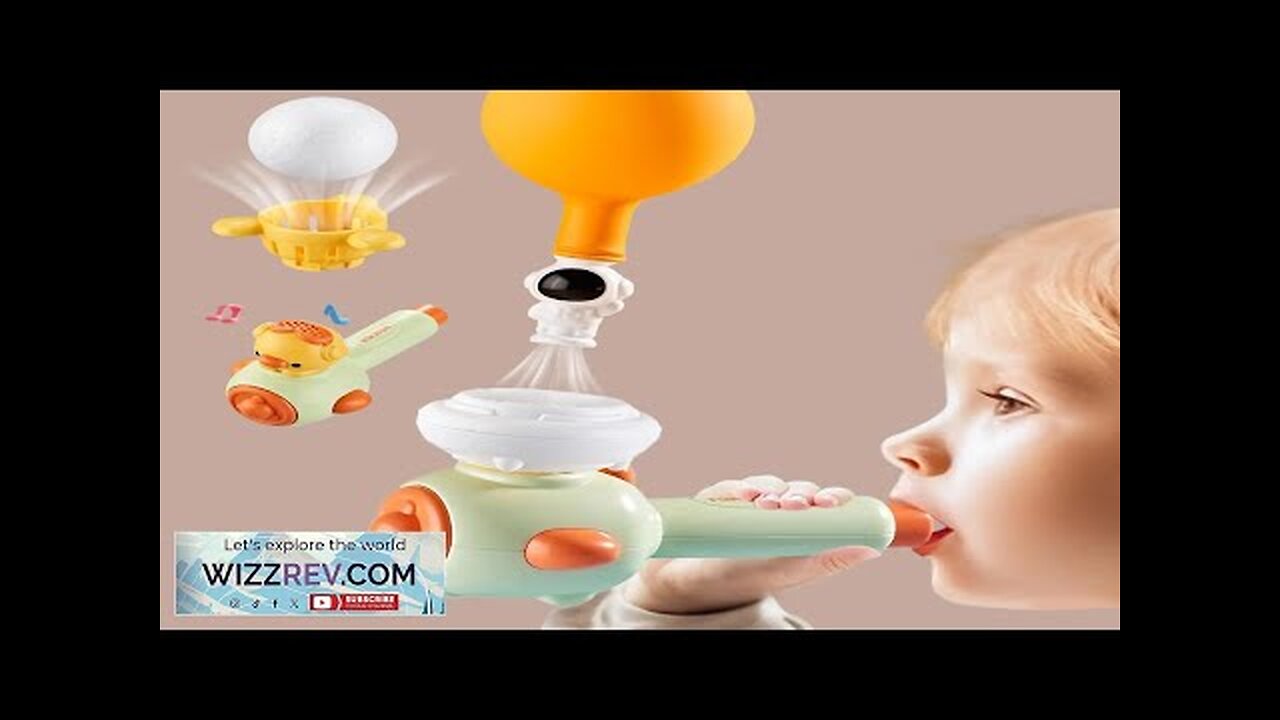 Montessori Toy for Kids with Whistle Ball Blowing Floating Blow Pipe ... Montessori Toy for Kids with Whistle Ball Blowing Floating Blow Pipe ...