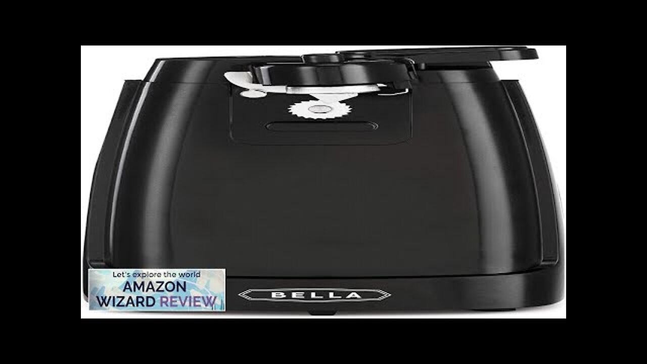 BELLA Electric Can Opener and Knife Sharpener Multifunctional Jar and ...