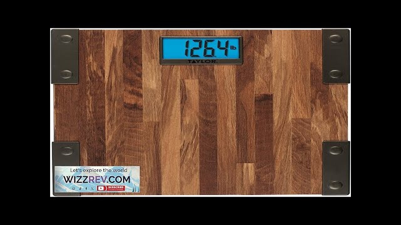 Taylor Digital Scales for Body Weight Extra High Accurate 440 LB ...