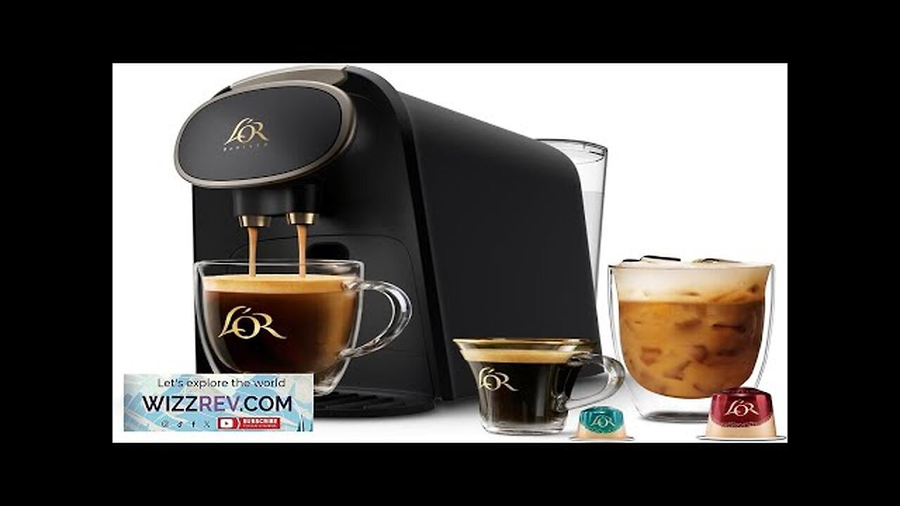 L'OR Barista System Coffee and Espresso Machine Combo by Philips Black ...