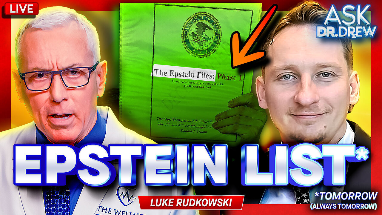 Luke Rudkowski: Epstein List Release Fail, Zelenskyy's White House ...