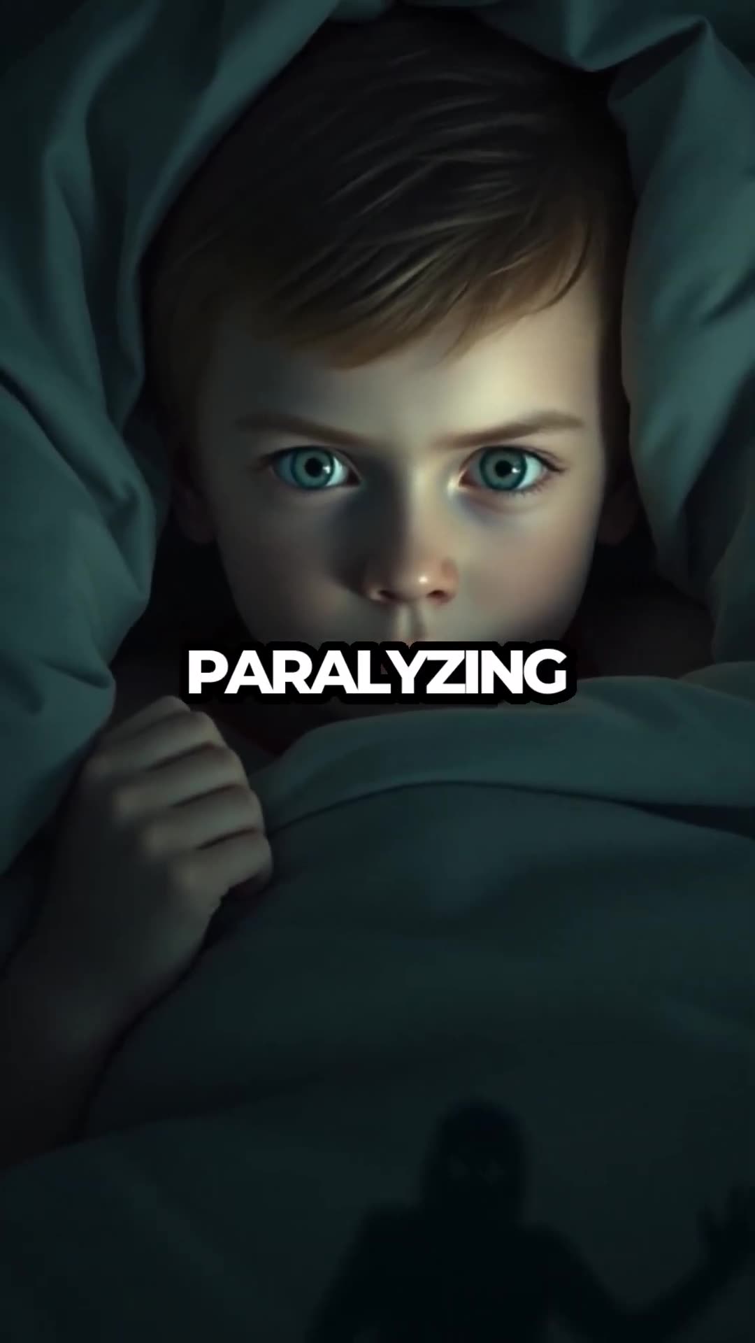 Awakened by Terror: A Boy's Nightmare Unfolds in Darkness