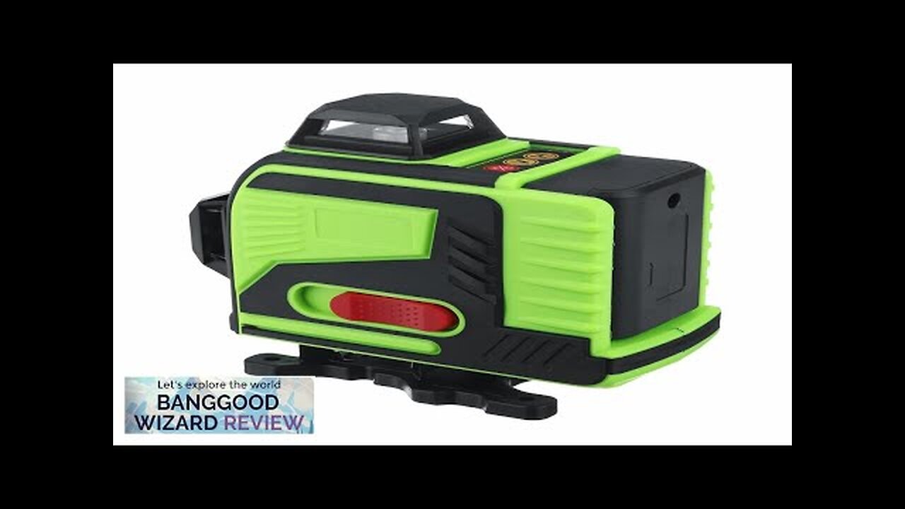 16 Line 360 Horizontal Vertical Cross 3D Green Light Laser Level Self ...