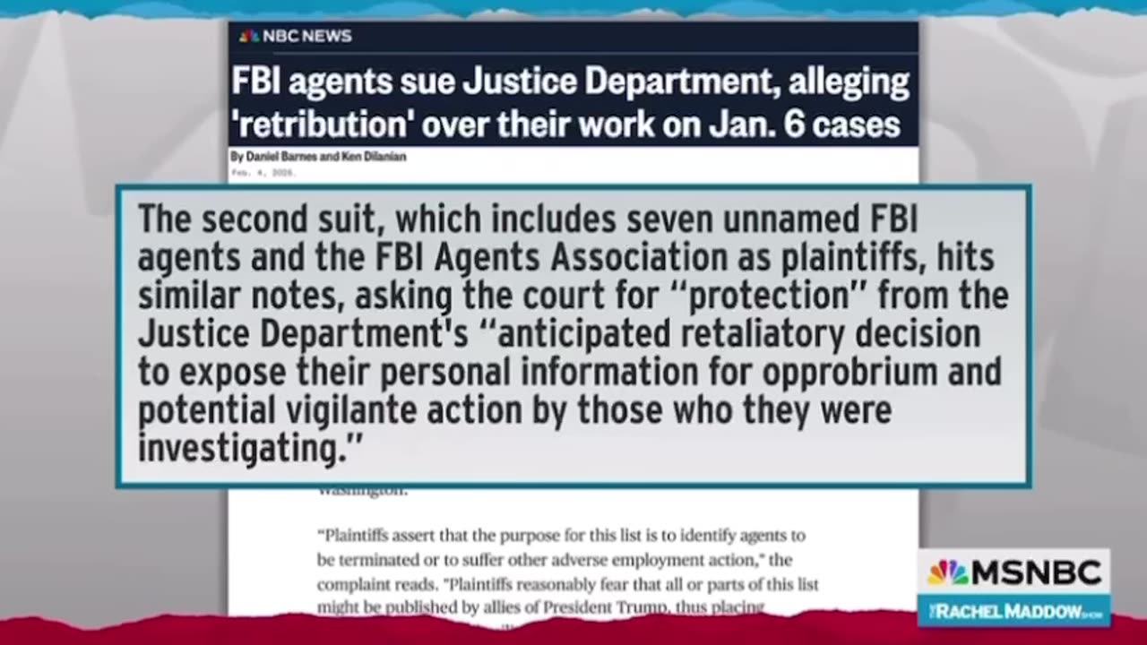 The 5000 FBI agents should have thought first