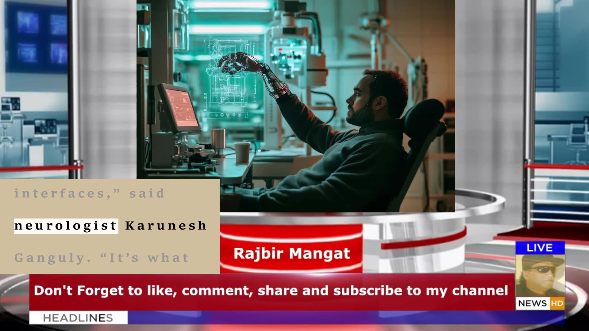 Paralyzed man controls robot arm for record 7 months with new brain chip