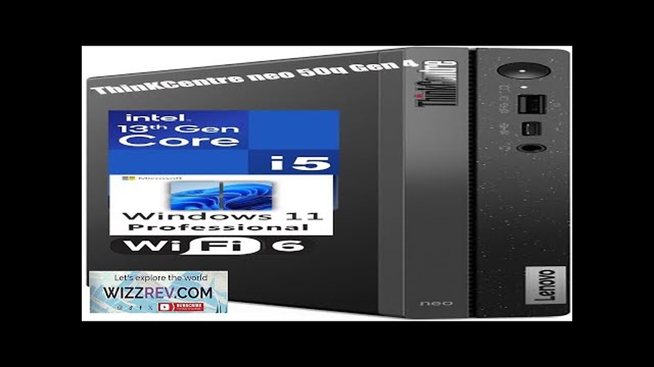Lenovo ThinKCentre neo 50q Gen 4 Tiny 1L Business Mini Desktop Computer ...