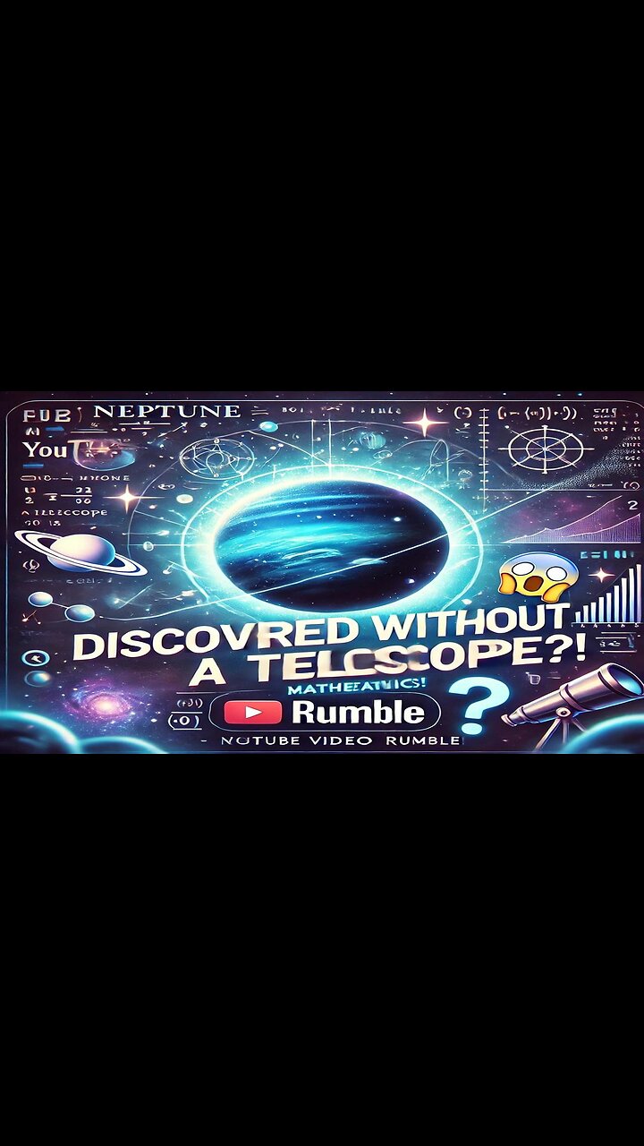 "Neptune Was Discovered WITHOUT a Telescope! The Math Behind Its Discovery"